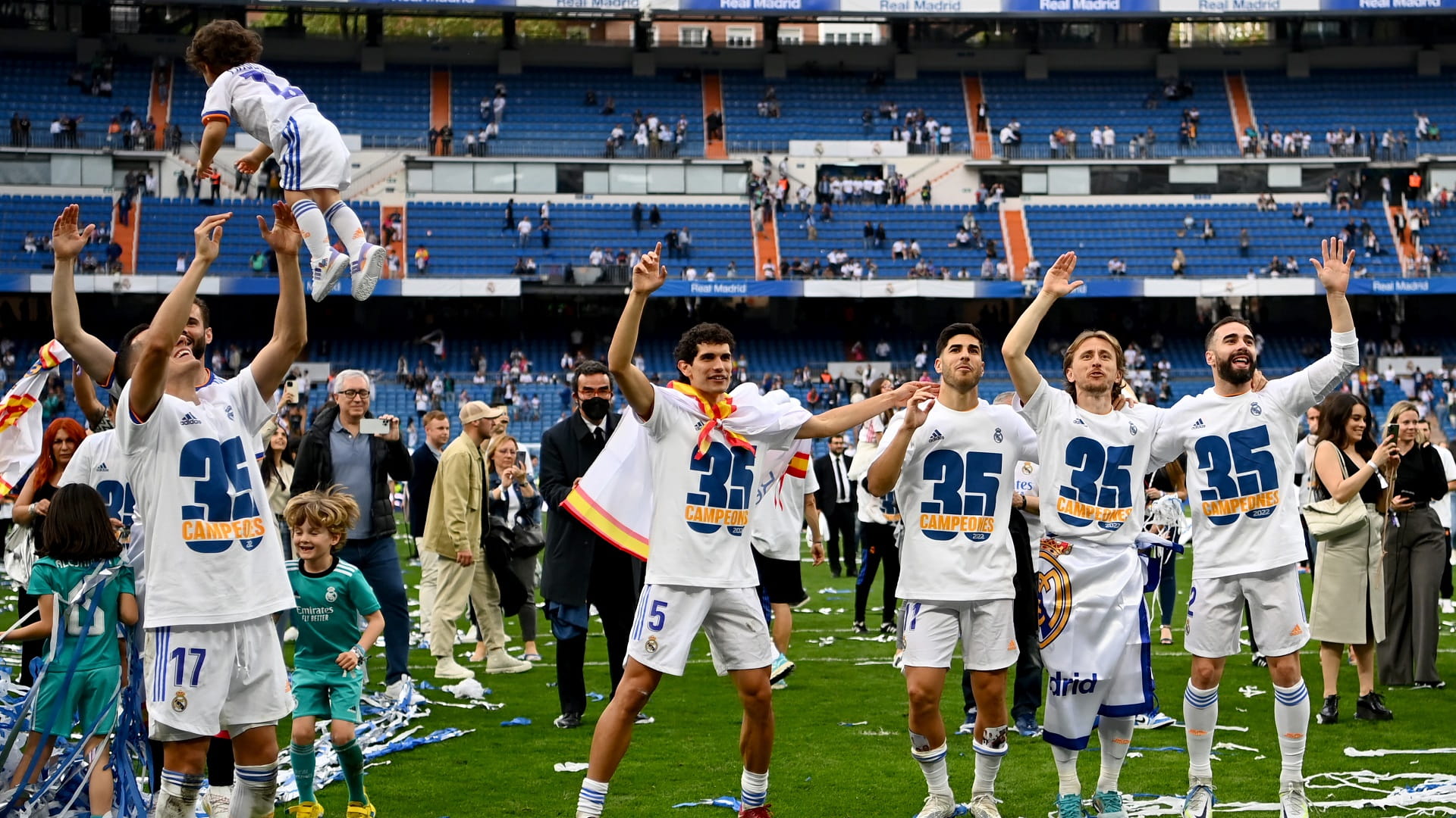 Real Madrid win 35th Spanish La Liga title