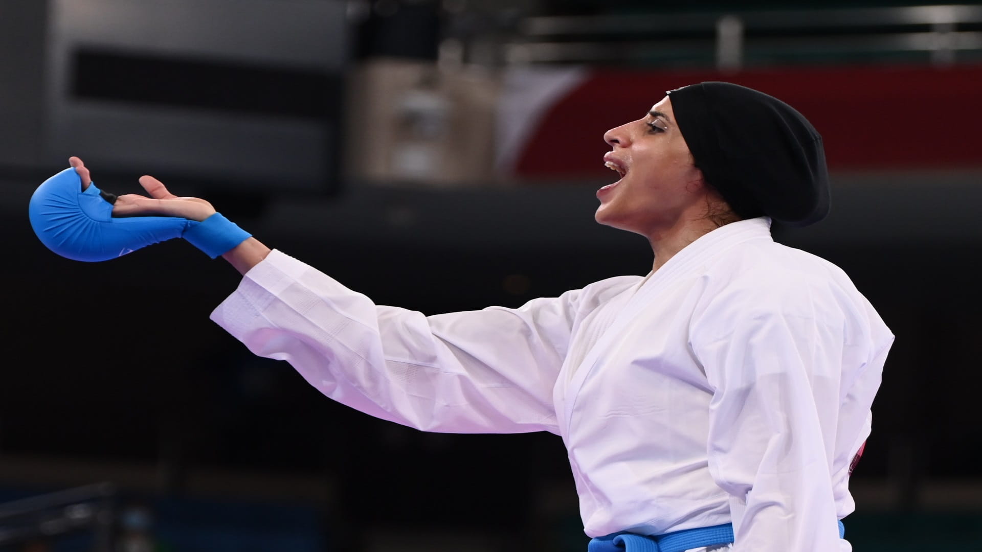 Olympics-Karate-Egypt's Abdelaziz wins gold medal in +61kg kumite